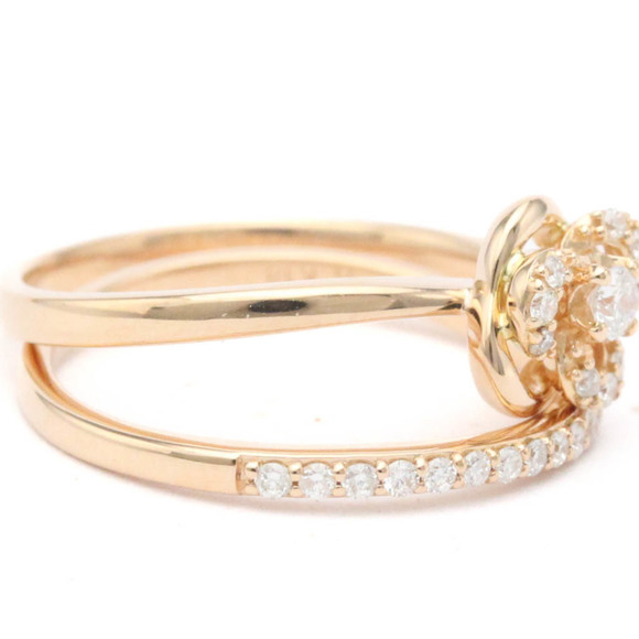 OTHERS | Jewelry | Polished Vendome Aoyama Camellia Flower Set Ring ...